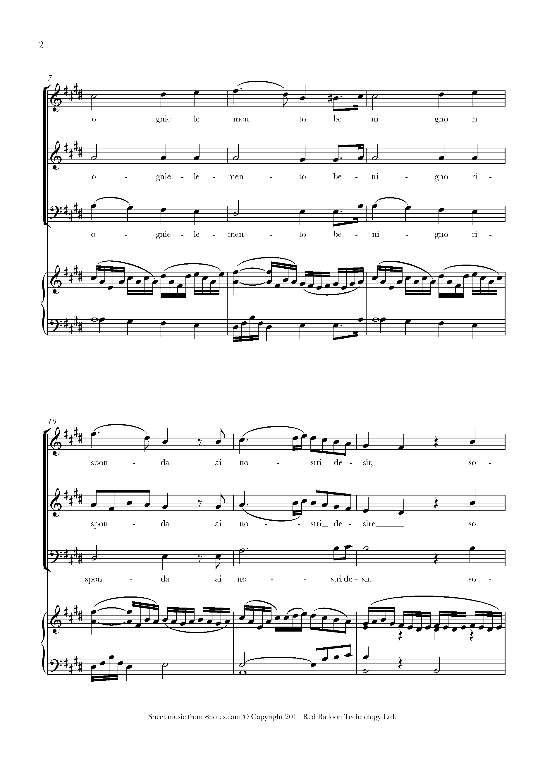 Mozart - Soave sia il vento from Cosi fan tutte (trio) Sheet music for ...