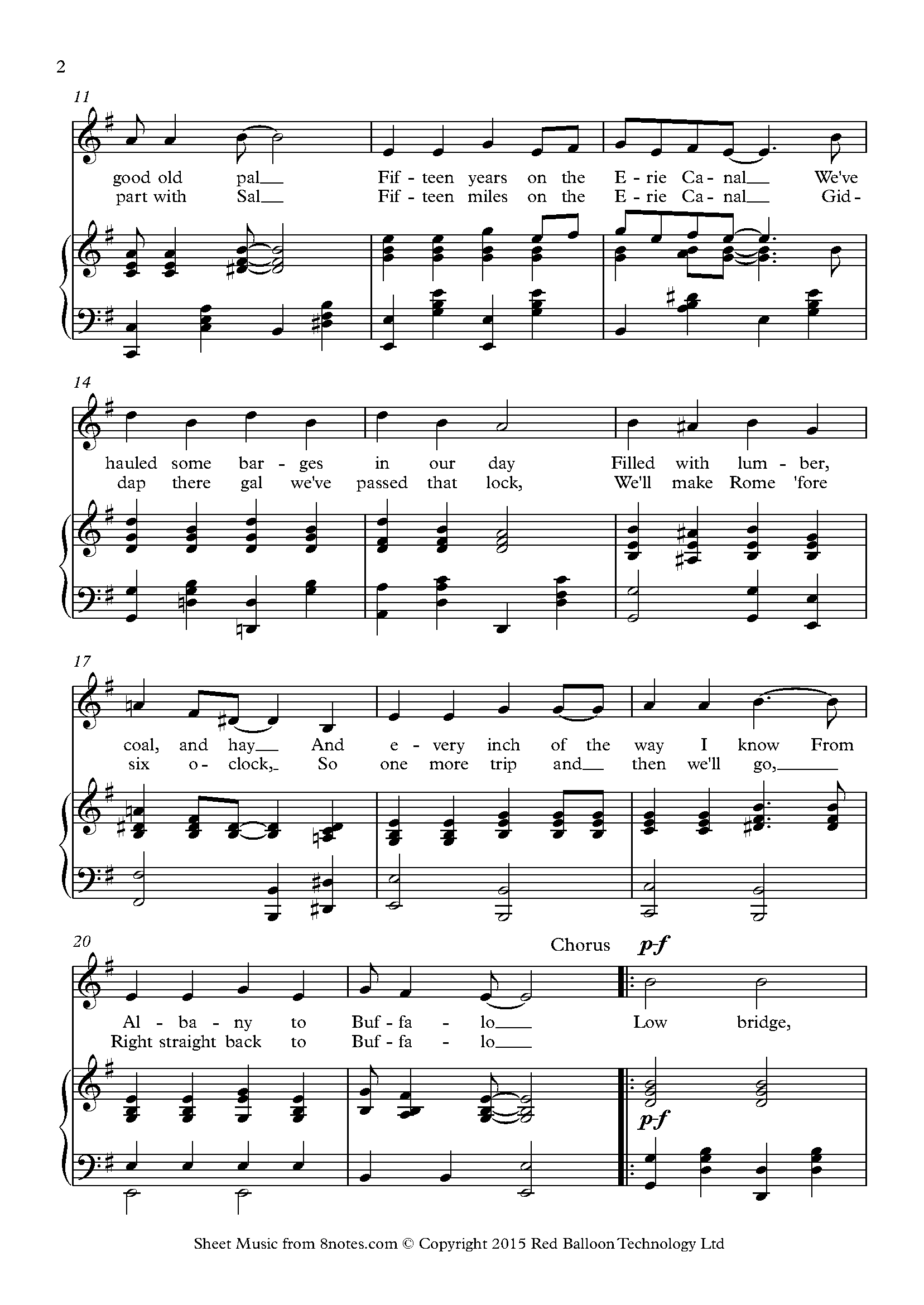 Thomas S. Allen - Low Bridge! - Everybody Down (or Fifteen Years on the ...