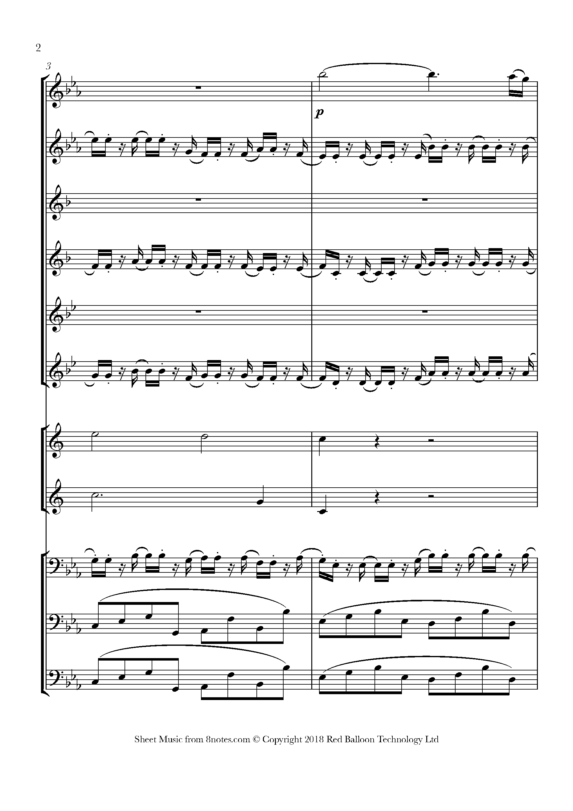 Mozart - Serenade No. 10 for Winds (Gran Partita), 3rd Movement, Adagio ...